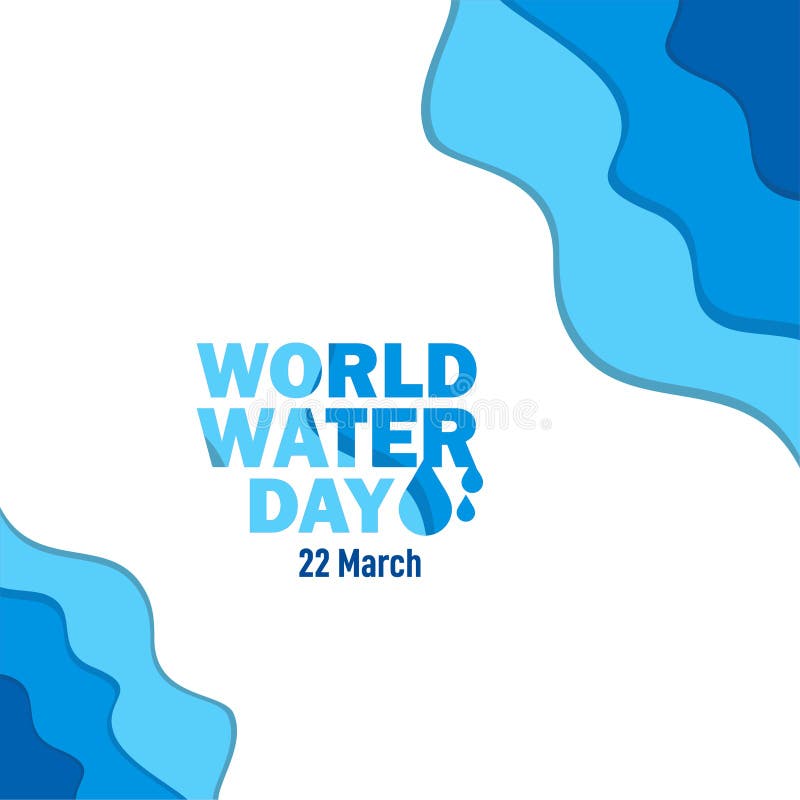 World Water Day Vector Template Design Illustration Stock Vector ...