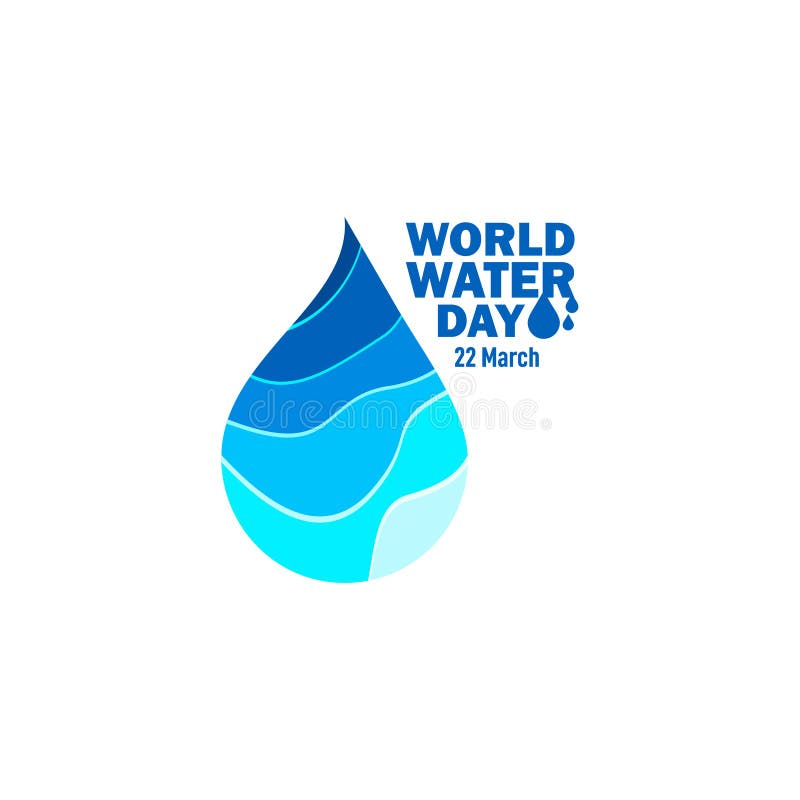 World Water Day Vector Template Design Illustration Stock Vector ...