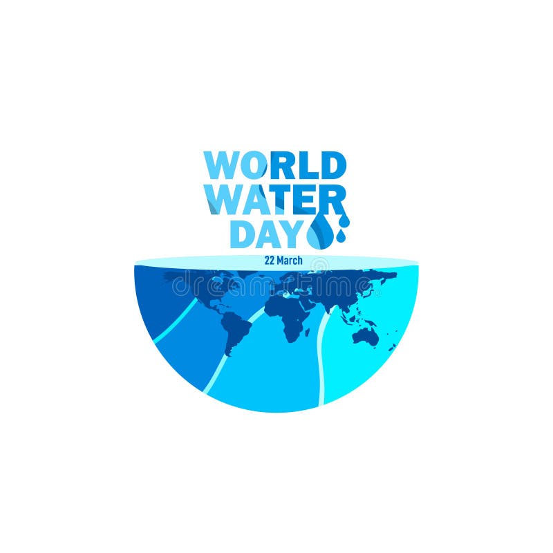 World Water Day Vector Template Design Illustration Stock Vector ...