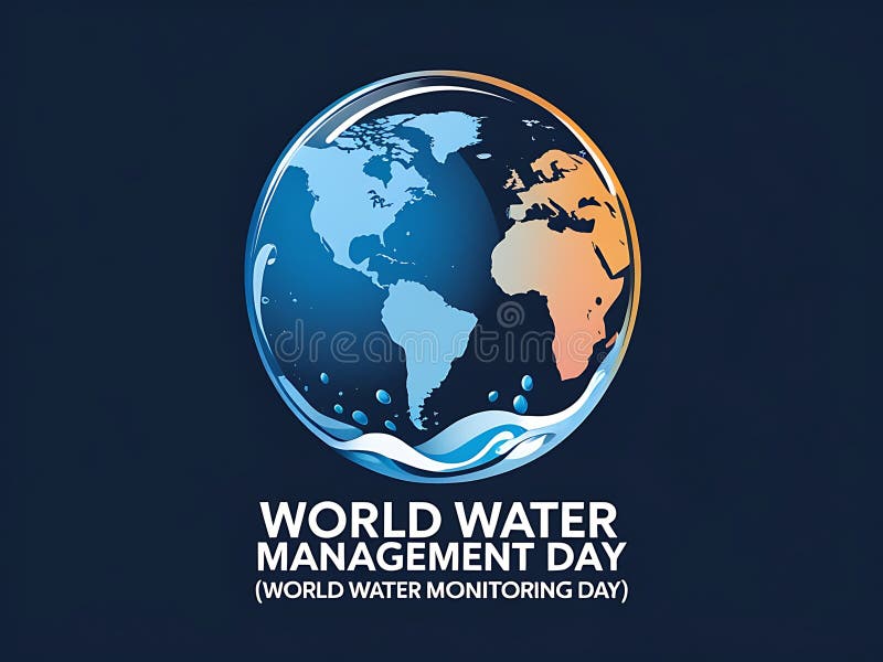 World Water Management Day Celebrates Global Water Resources Stock ...