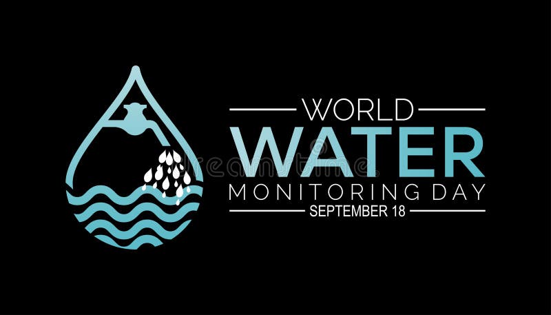 Water Monitoring Day Vertical Poster Flat Cartoon Hand Drawn Templates ...