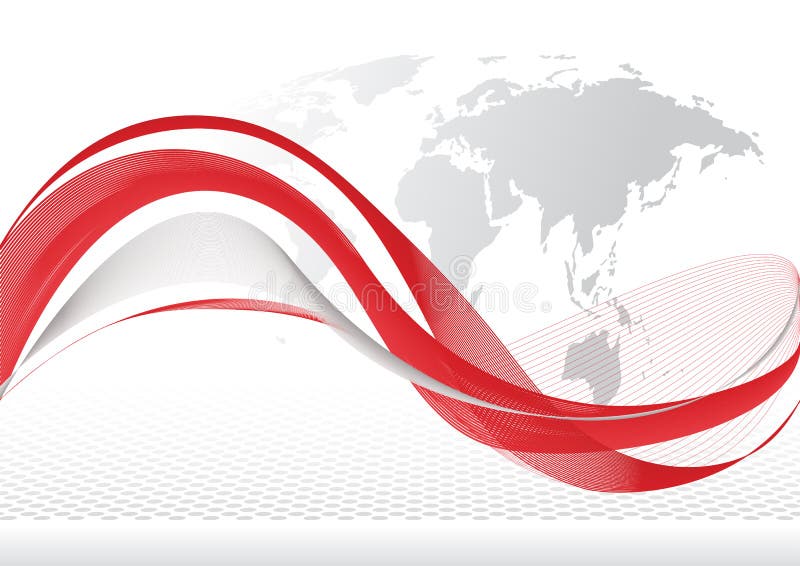 World wave stock vector. Illustration of futuristic, energy - 16047572