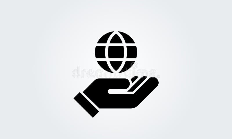 World Web, Earth Globe, Website Icon Contact Vector Illustration Stock ...