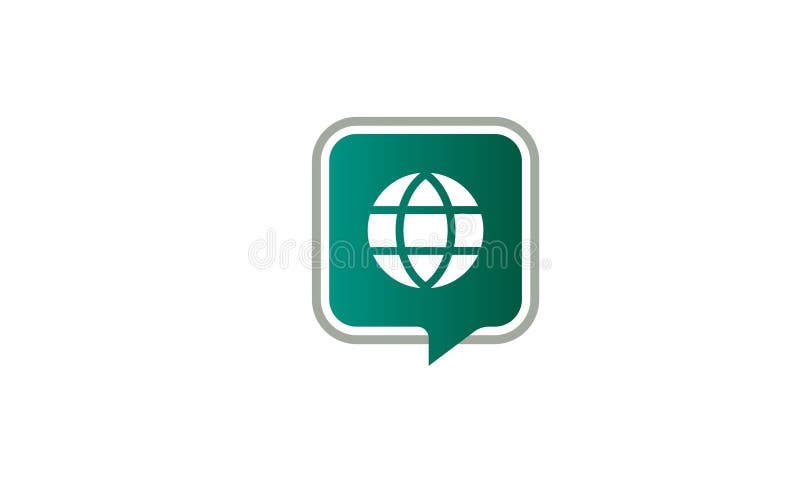 World Web, Earth Globe, Website Icon Contact Vector Illustration Stock ...