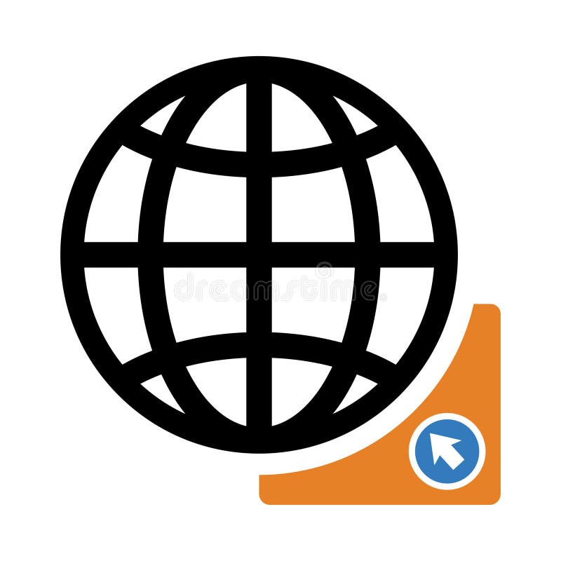 World, Web, Internet, Click, World Click Icon Stock Vector ...