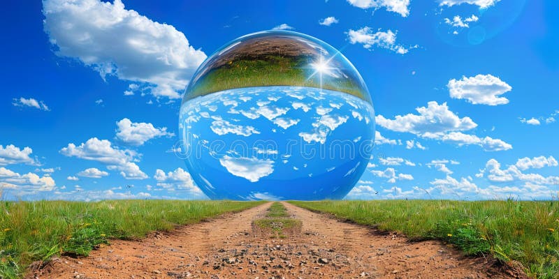 A World Where Objects Seem To Be Changing Shape and Size, Depending on ...