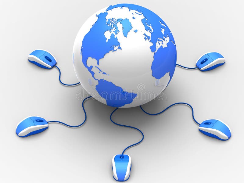 World Wide Interaction stock illustration. Illustration of conference ...