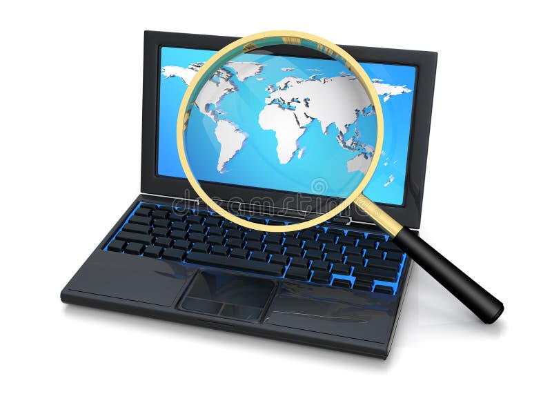 World Wide Search stock illustration. Illustration of metaphor - 17156517