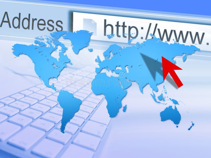 World wide web stock illustration. Illustration of email - 15572680