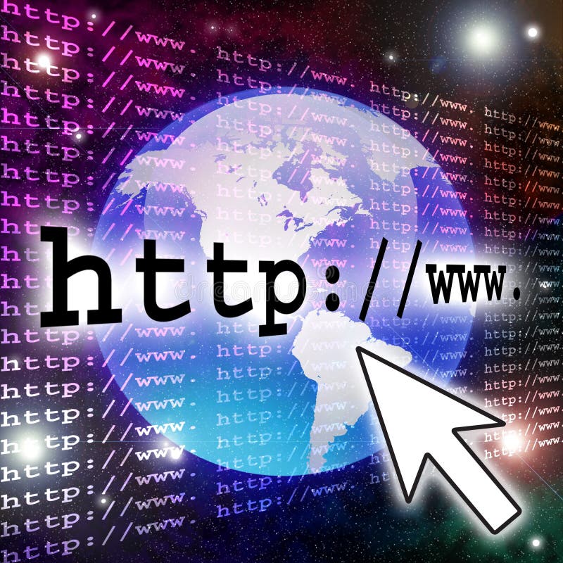 Https protected web page stock illustration. Illustration of digital ...