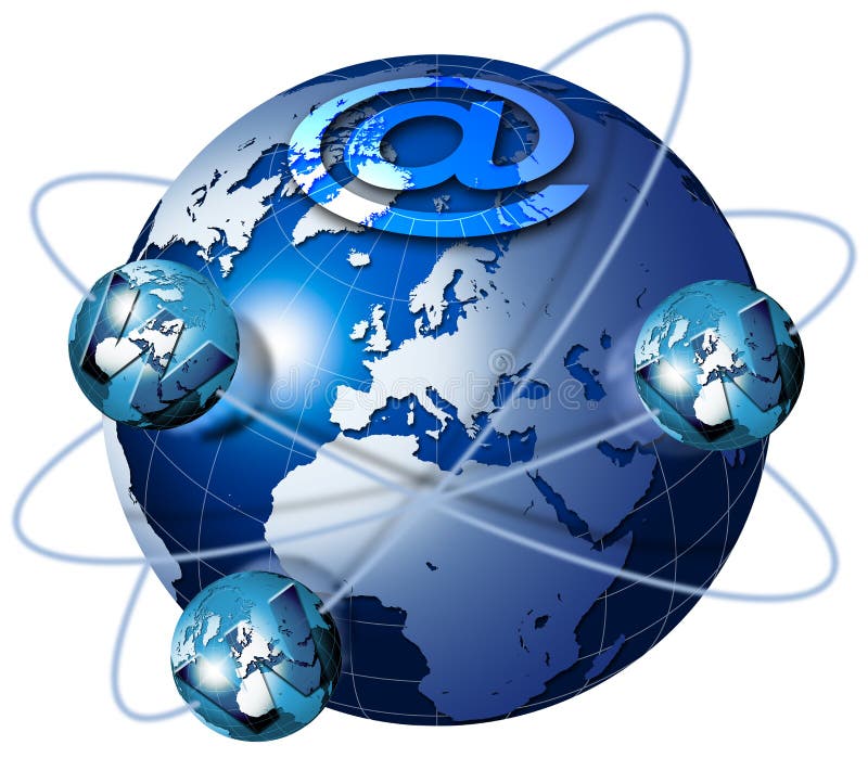 World wide web globe stock illustration. Illustration of globals - 19934642