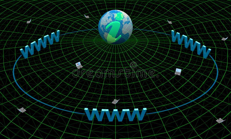 World Wide Web stock illustration. Illustration of internet - 20364258