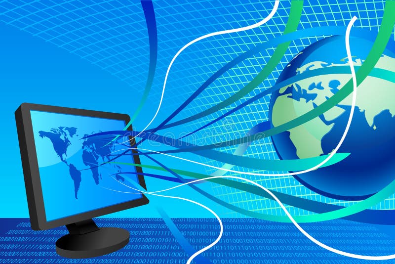 World Wide Web vector illustratie. Illustration of internet - 30744432