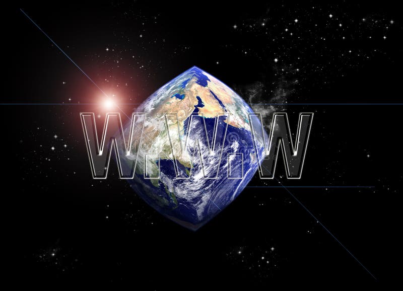 Spider of the World Wide Web Stock Illustration - Illustration of ...