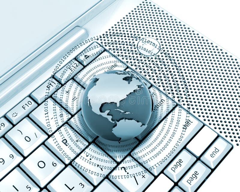 World wide web stock illustration. Illustration of binary - 6999437