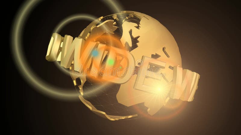 World wide web animation stock video. Video of matte - 203813813