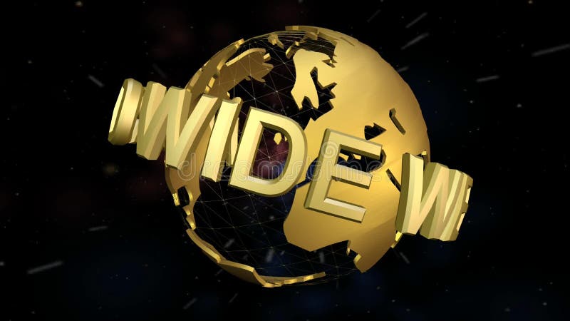 World wide web animation stock video. Video of matte - 203813813