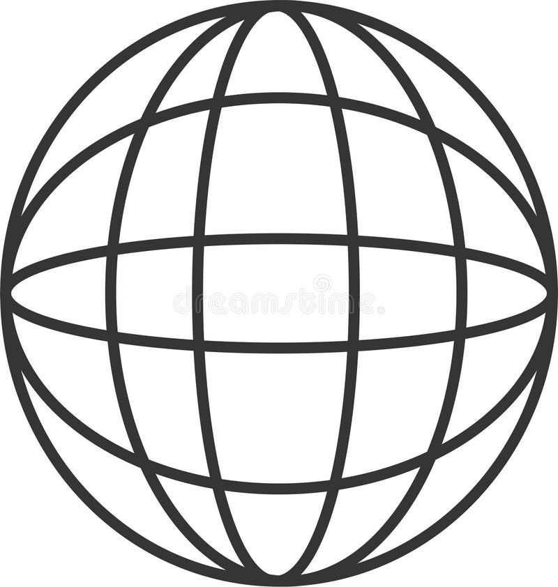 World Wide Web Icon and Logo Stock Illustration - Illustration of ...