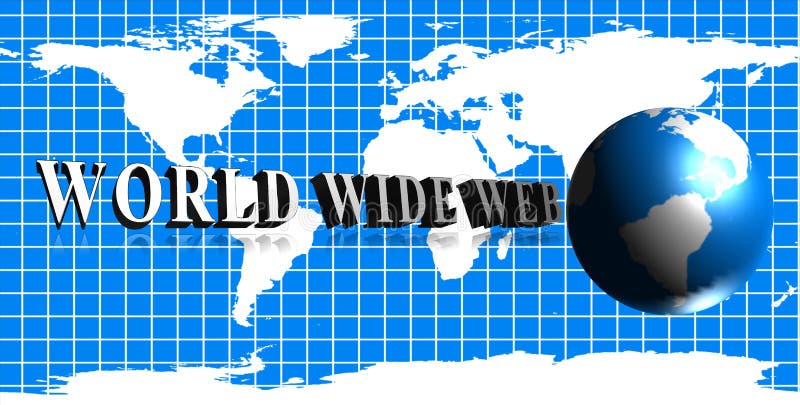 World wide web logo stock illustration. Illustration of chart - 99817443