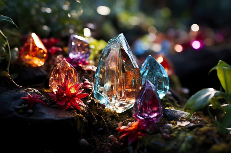 A World of Wonder Unfolds As Colorful Magic Crystals Sparkle Beneath ...