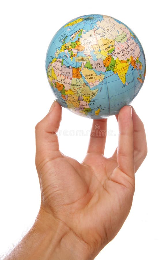 World at your fingertips stock image. Image of corporate - 1629619