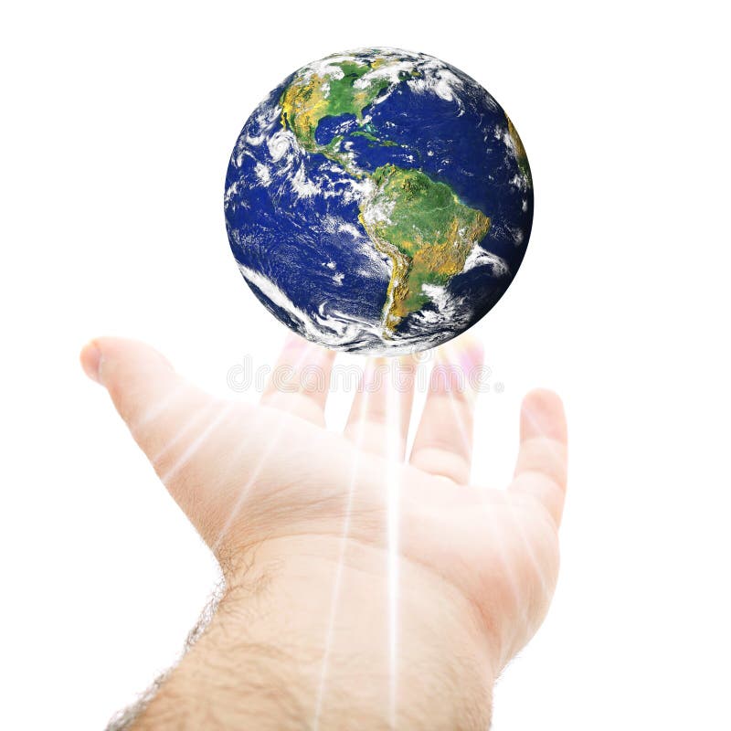 World in Your Hand stock image. Image of opportunities - 15039283