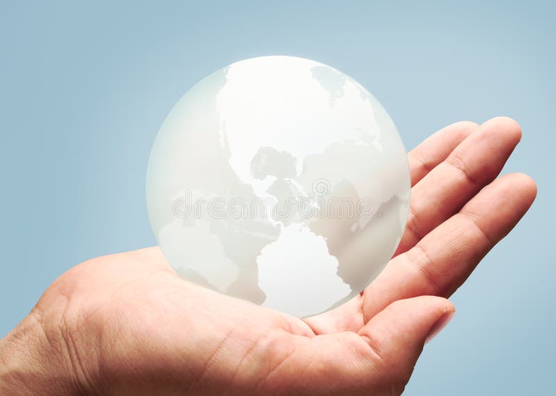 The world in your hands stock image. Image of care, world - 320969
