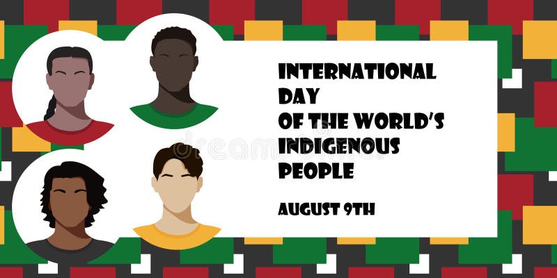 Worlds Indigenous Peoples Day Concept Stock Illustration - Illustration ... Worlds Indigenous Peoples Day Concept Stock Illustration - Illustration ...