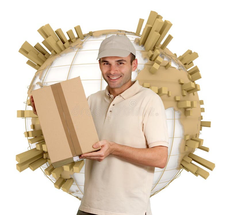 Worldwide distribution stock image. Image of isolated - 19911021