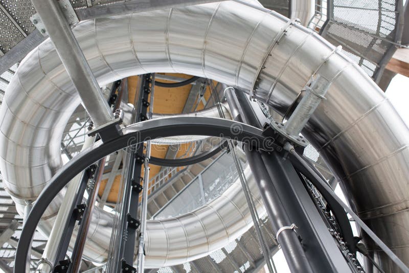 Worldwide Highest Wooden Observation Tower Stock Image - Image of ...