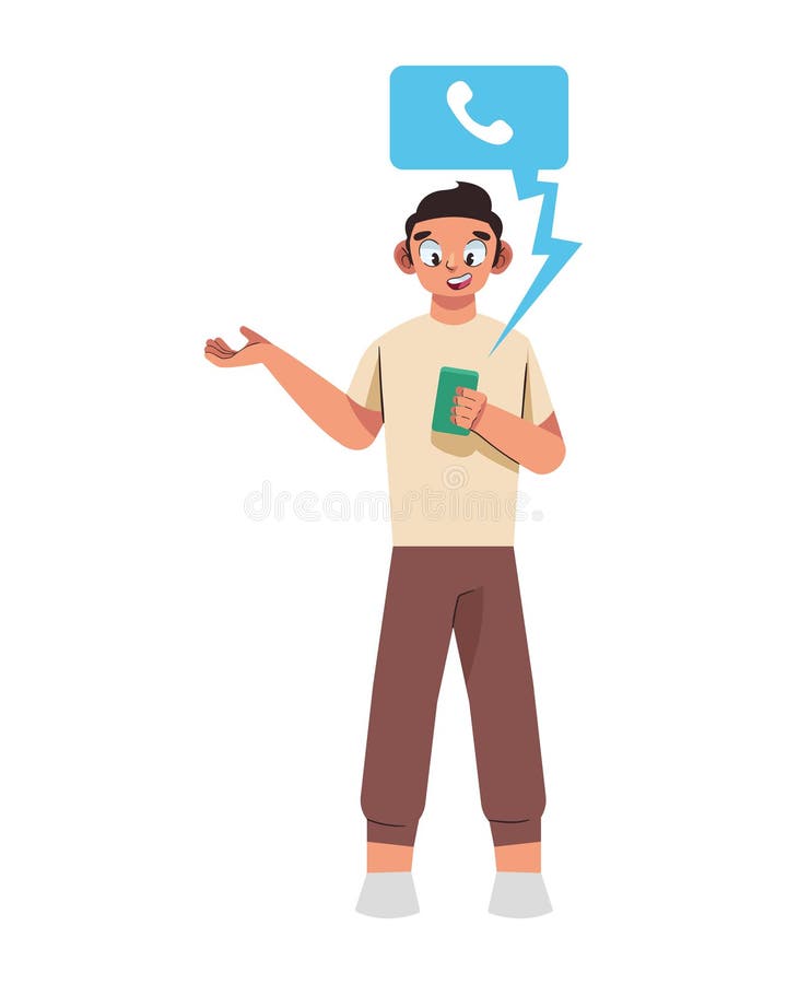Worldwide Man Talk Communication Stock Vector - Illustration of network ...