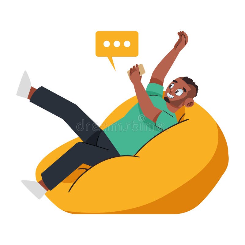 Worldwide Man Using Phone Communication Stock Vector - Illustration of ...