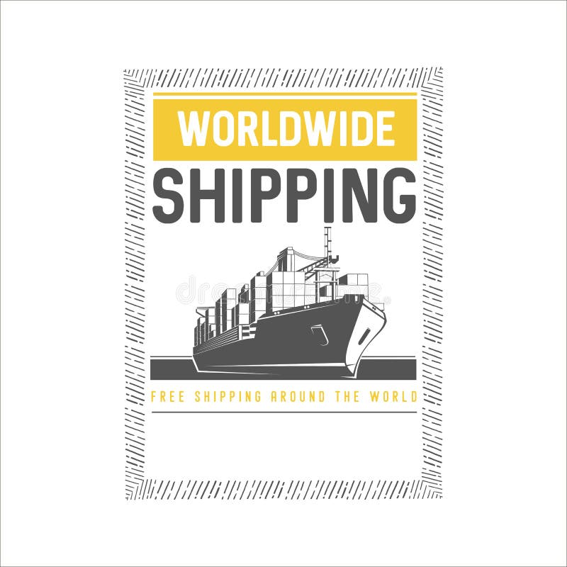 Worldwide Shipping Banner Stock Illustrations – 1,490 Worldwide ...