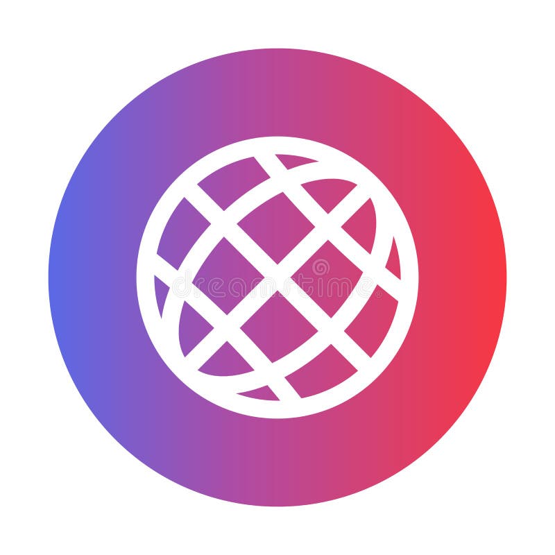 Worldwide Support Icon on White. Vector Illustration EPS10 Stock Vector ...