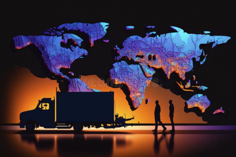 Worldwide Transportation, Global Shipment, Transport. Freight, Shipping ...