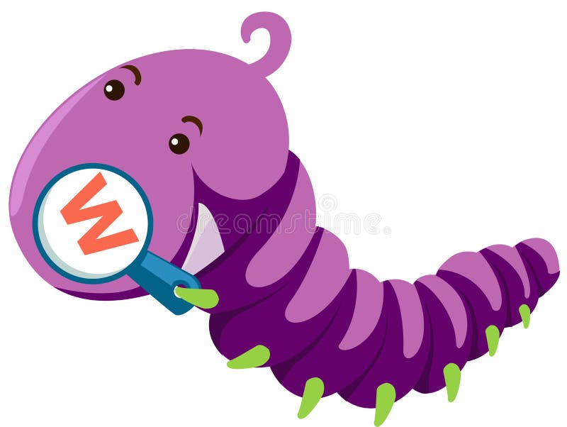 Abc Worm Stock Illustrations – 250 Abc Worm Stock Illustrations ...