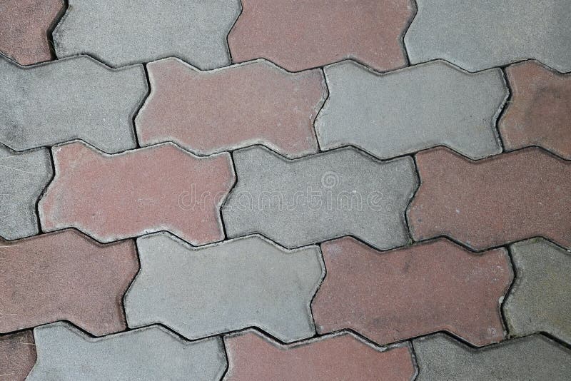 Worm Brick Concrete Floor Texture Stock Image - Image of floor, pattern ...