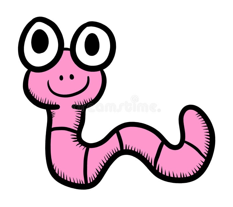 Friendly Worm Stock Illustrations – 263 Friendly Worm Stock ...