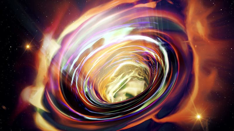 Worm Hole, Black Hole, Event Horizon, Space Vortex. Stock Video - Video ...