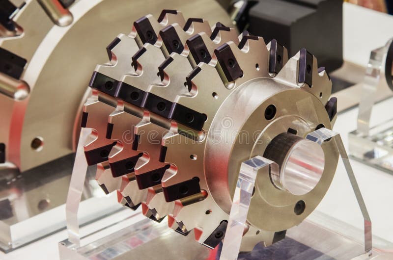 Worm milling cutters stock photo. Image of rapid, pinion - 175605628
