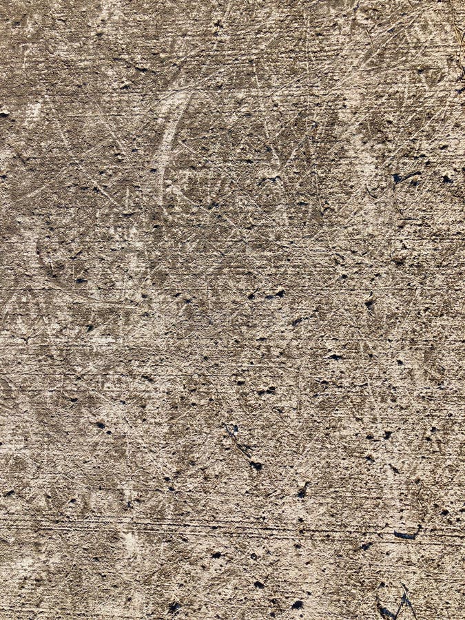 Worm Trails on a Sidewalk stock photo. Image of grains - 155853936