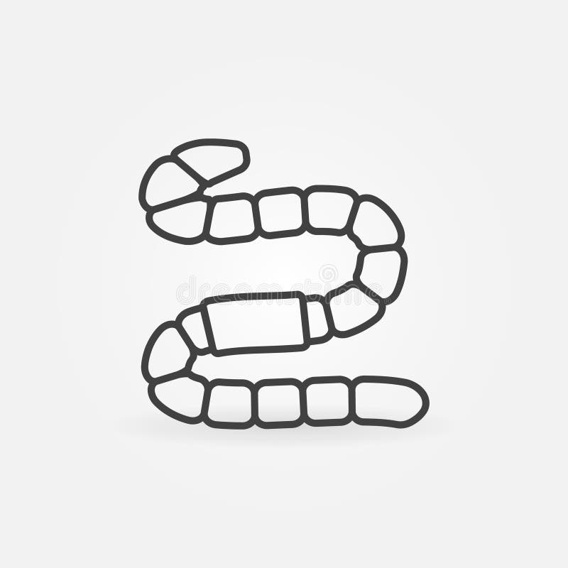 Roundworm Outline Stock Illustrations – 216 Roundworm Outline Stock ...