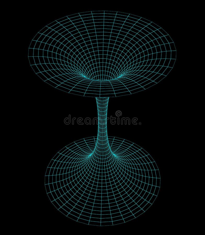 Wormhole stock illustration. Illustration of tunnel, fiction - 332926