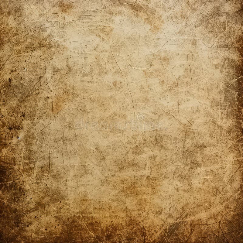 Worn and Aged Paper Texture with Brown Scratches and Marks Stock ...