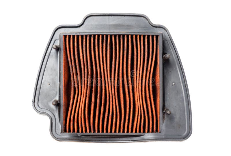Worn air filter stock photo. Image of engine, element - 174258576
