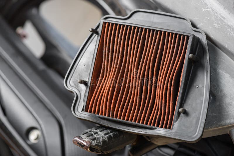 Old worn out air filter stock image. Image of expensive - 32181437