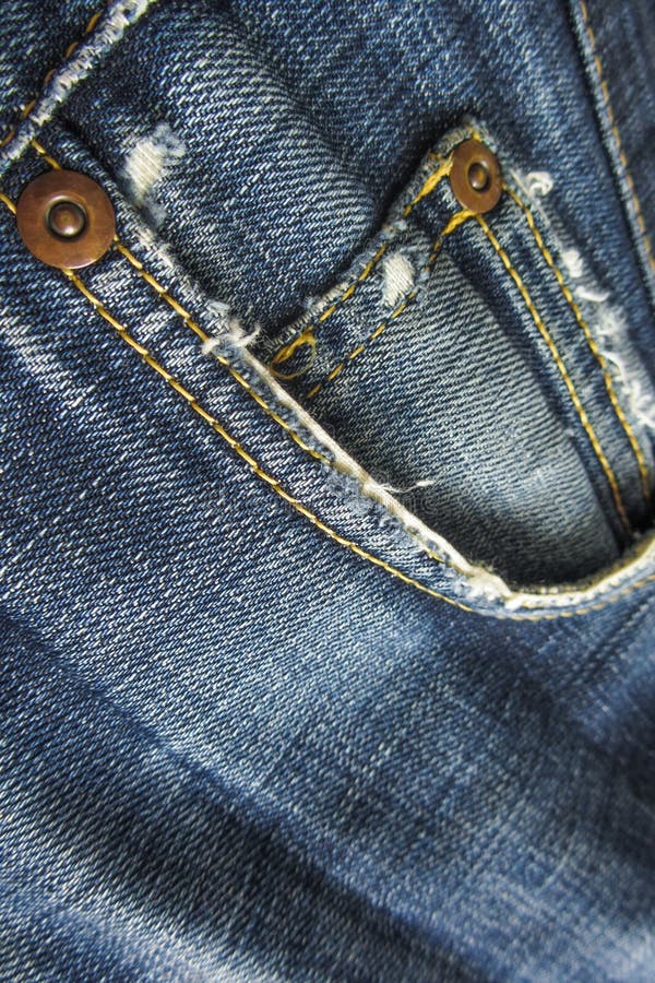 Worn Blue Jeans As Background Stock Image - Image of damaged, fashion ...