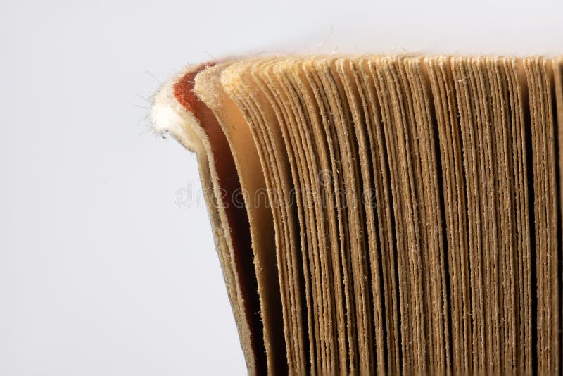 Worn book pages stock image. Image of learn, paper, black - 144238465
