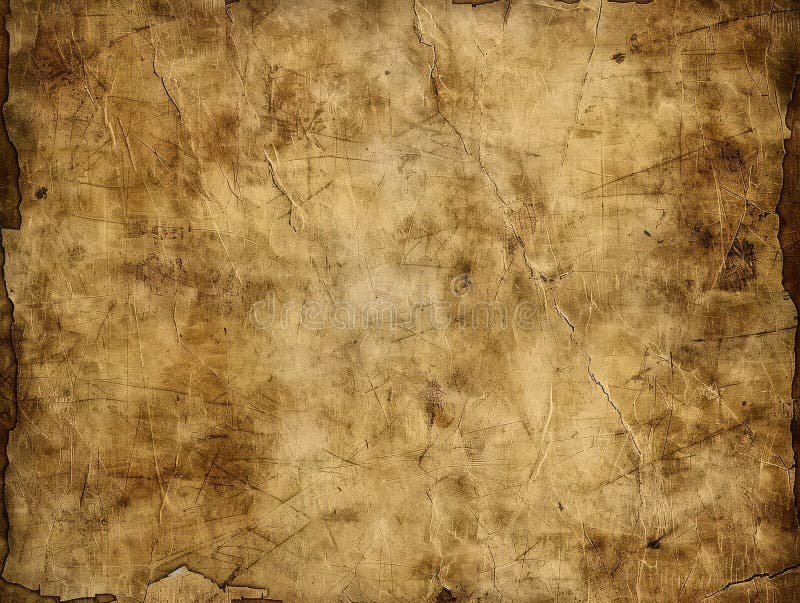 Worn and Cracked Brown Paper Texture Stock Illustration - Illustration ...