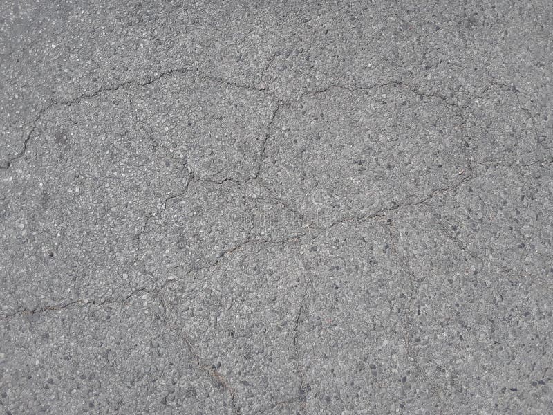 Worn Asphalt Surface in the Light of the Daytime 3 Stock Image - Image ...